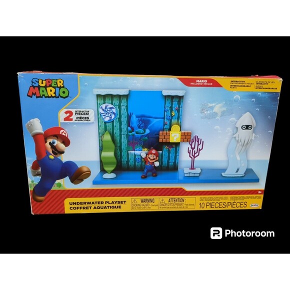Jakks Pacific | Toys | Nintendo Super Mario Interactive Underwater ...